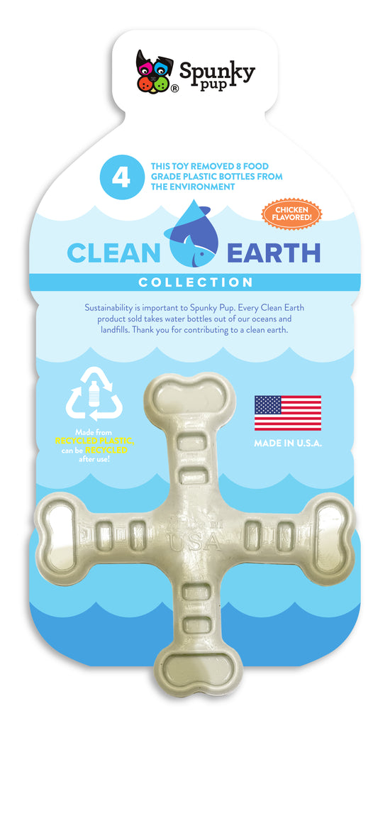 Clean Earth Hard Chews - 100% Sustainable - USA Made – Spunky Pup