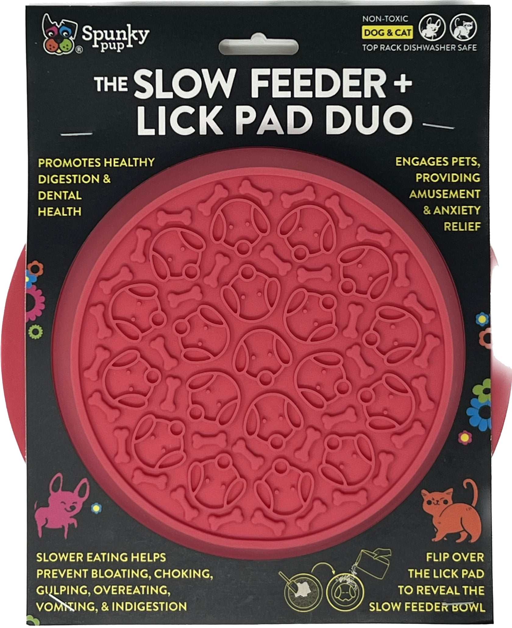 Slow Feeder - Lick Pad Combo – Spunky Pup